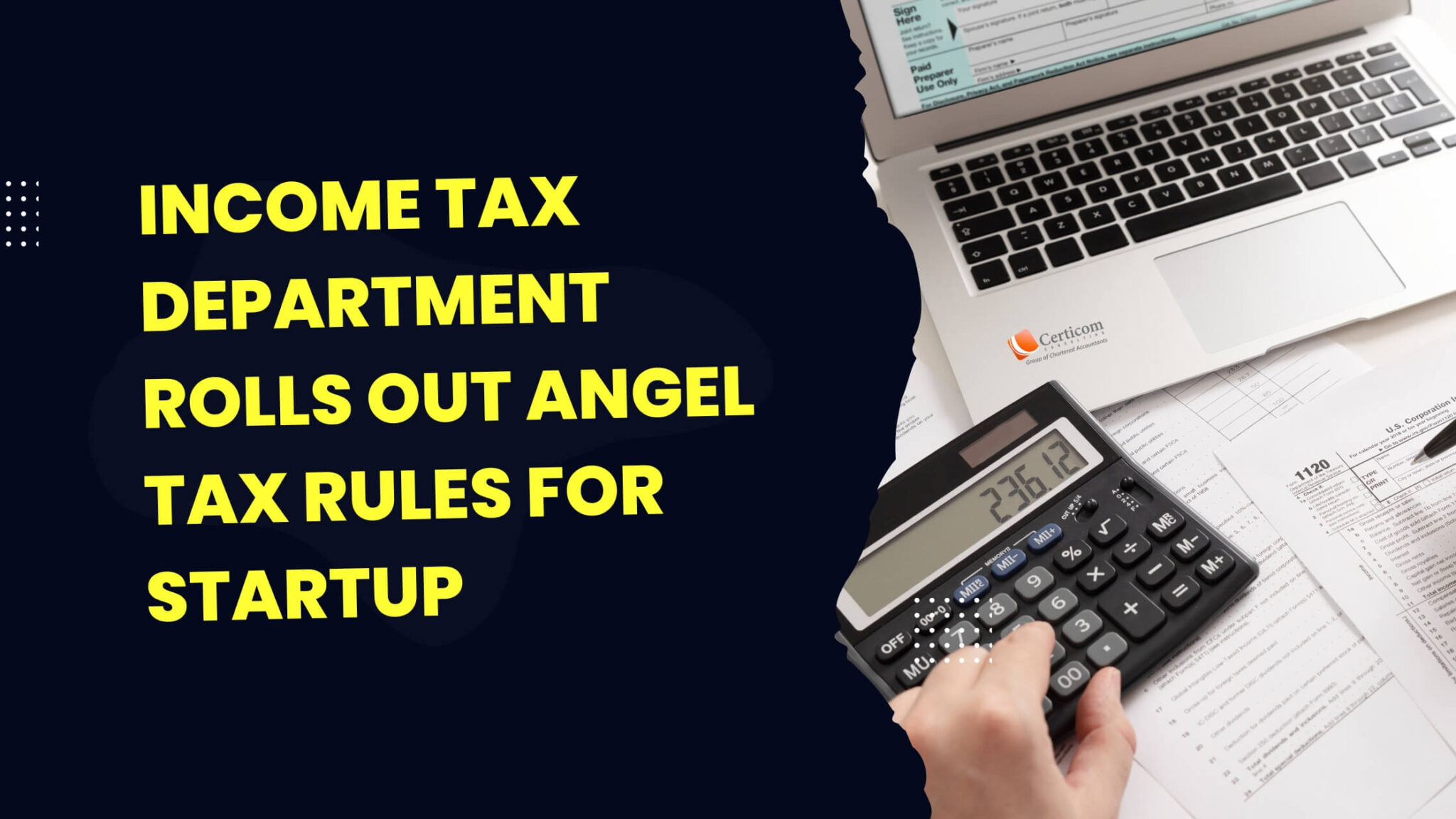 Income tax department rolls out angel tax rules for startup