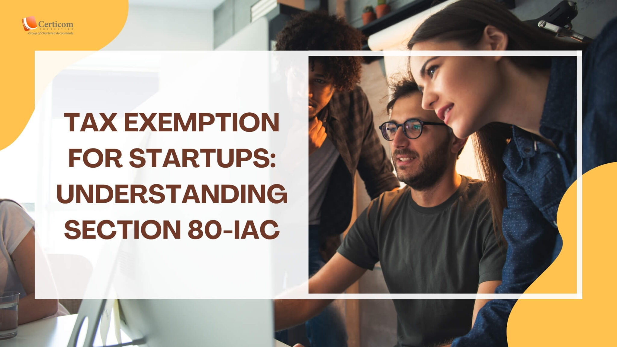 Tax Exemption for Startups | Section 80-IAC | 0% Income Tax