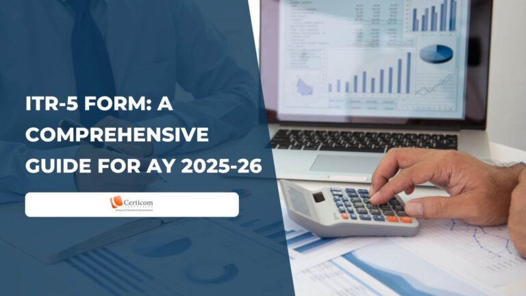 ITR-5 Form AY 2025-26 | New Changes | Rules | Filing Guide
