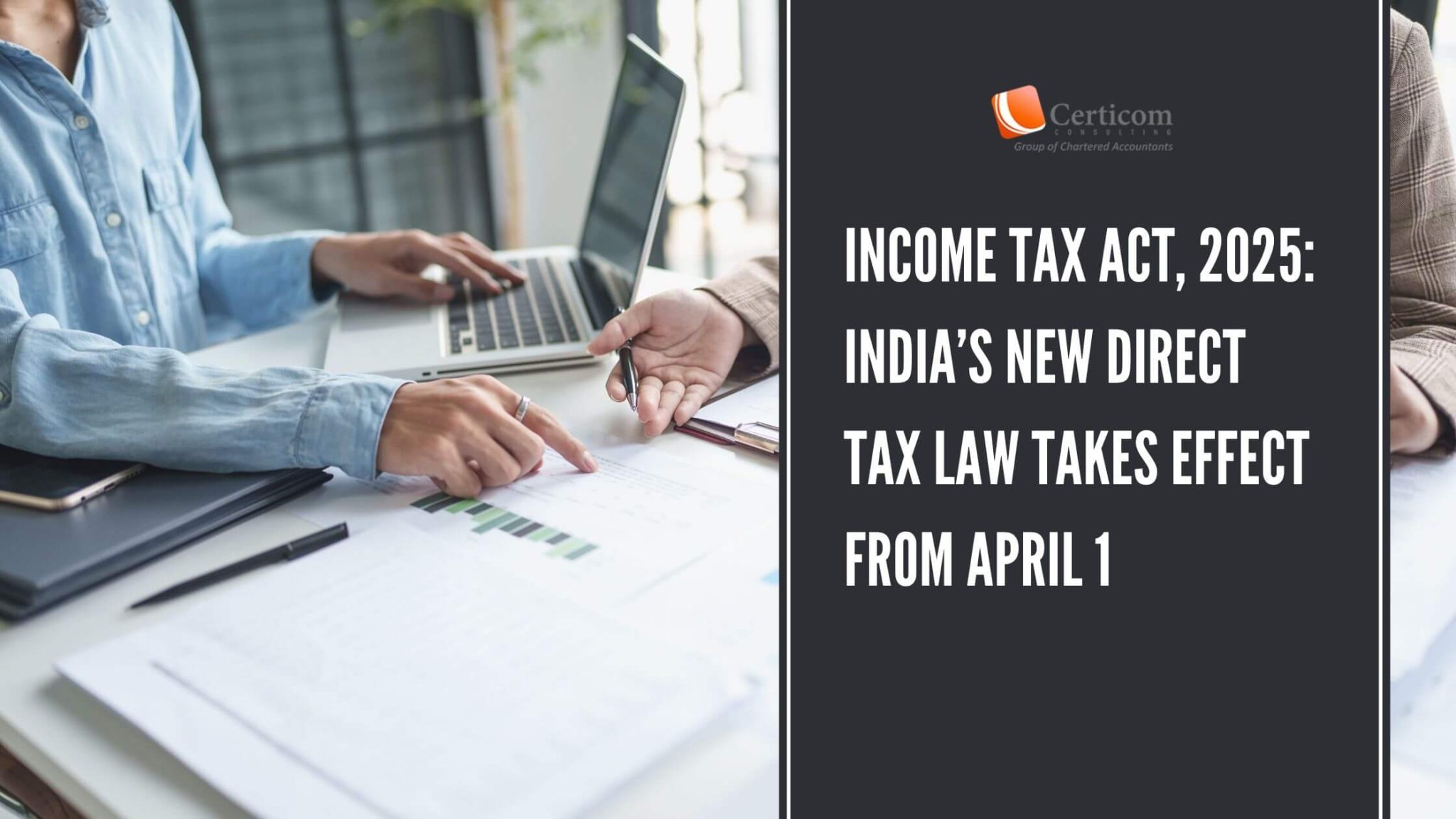 India’s New Direct Tax Law Takes Effect from April 1